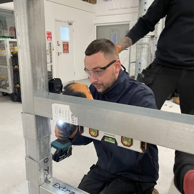 Lindab Fire Damper Installation Course by Hasman